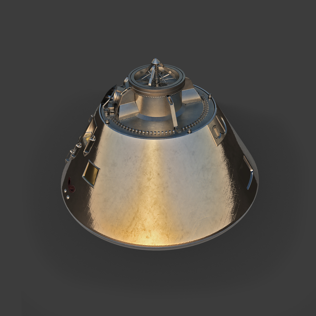 3D model apollo space capsule - TurboSquid 1521808