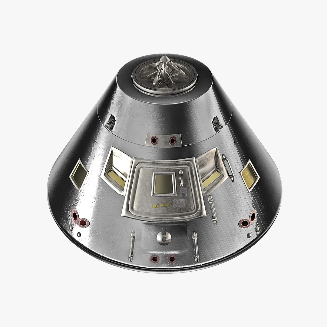 3D model apollo space capsule - TurboSquid 1521808