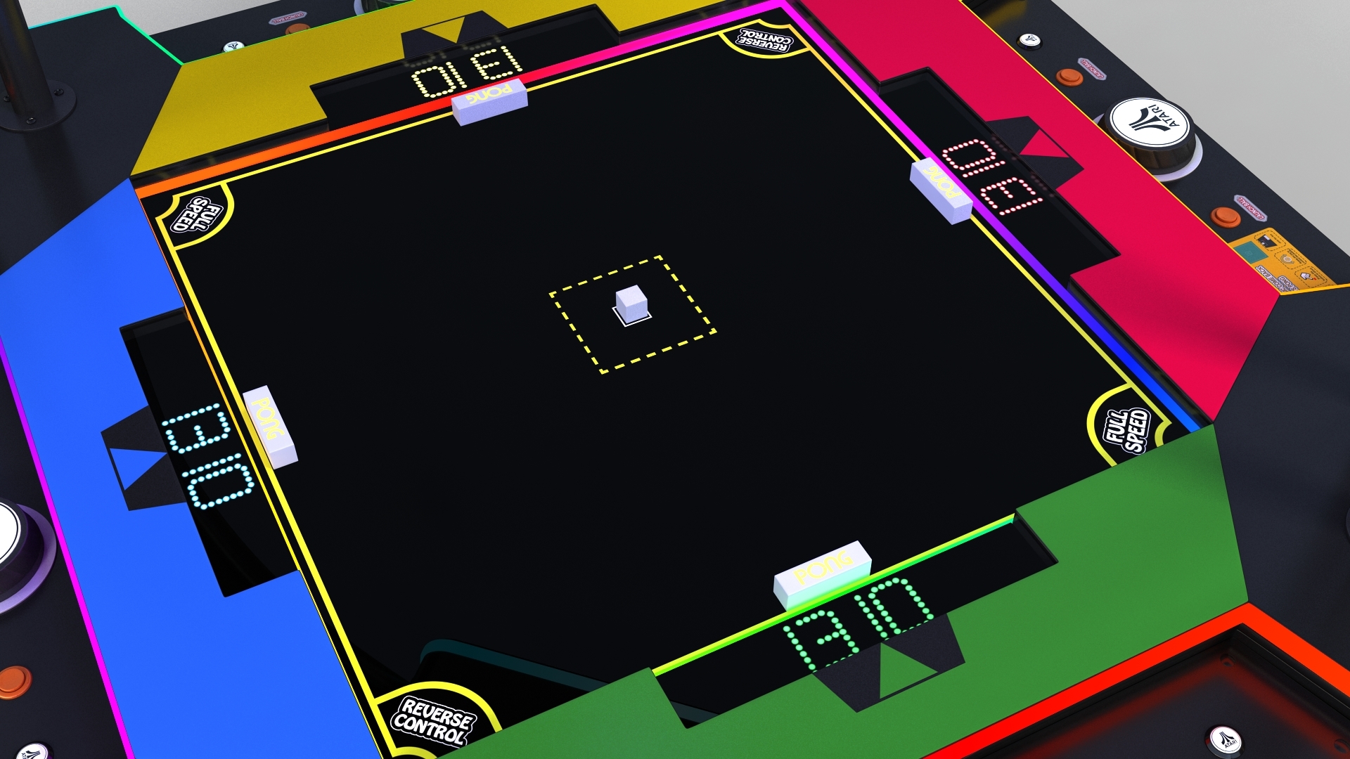 modèle 3D de Pong Knock Out Arcade Machine - TurboSquid 1521798