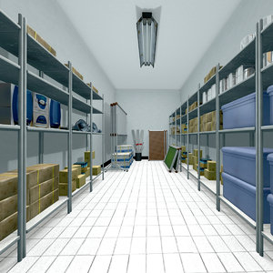 Storage Facility 3D Models for Download | TurboSquid