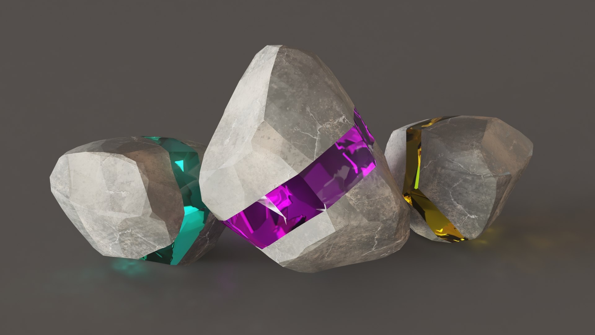 Free resin stone 3D - TurboSquid 1521898