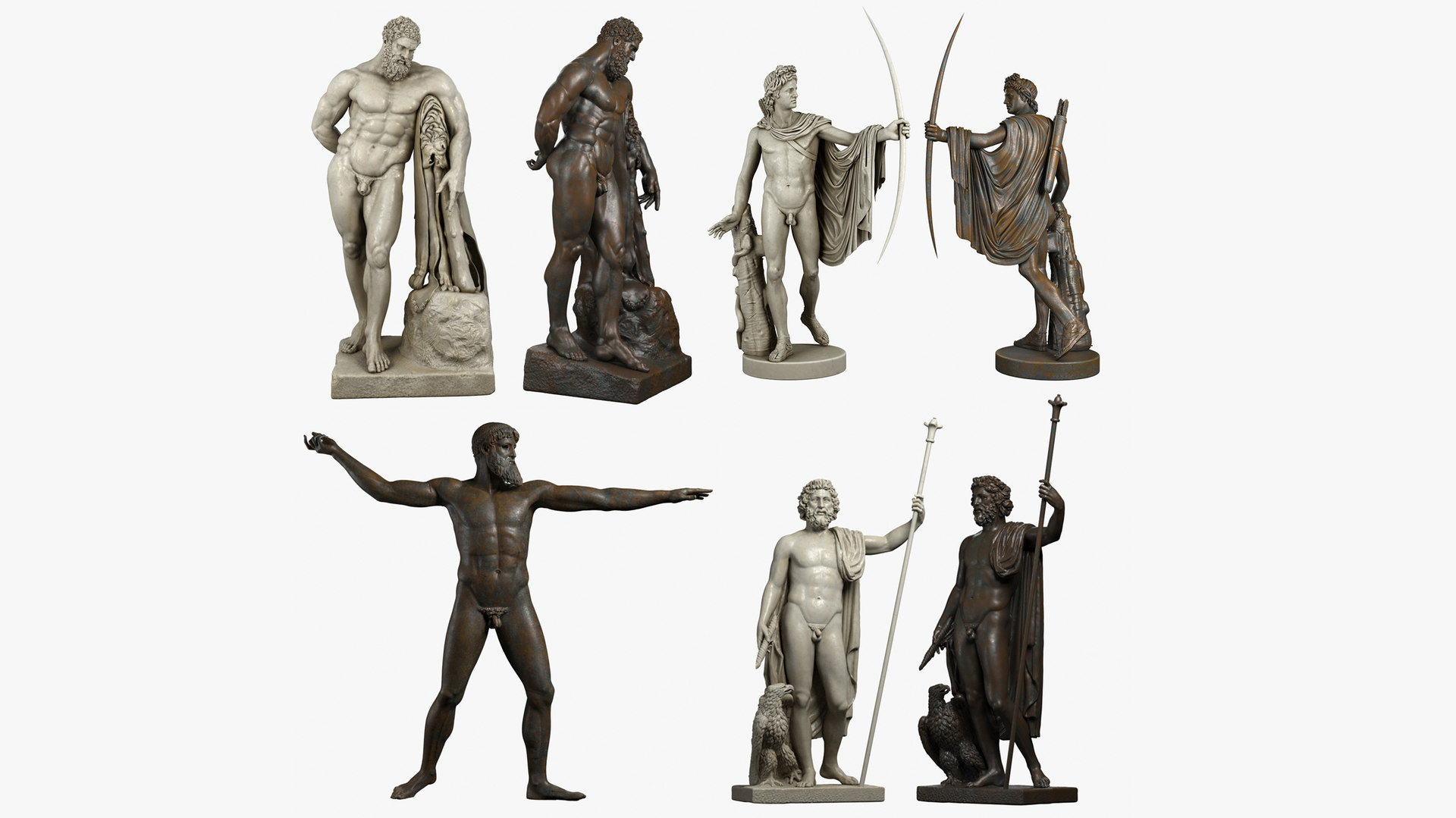 3D model zeus greek - TurboSquid 1522011