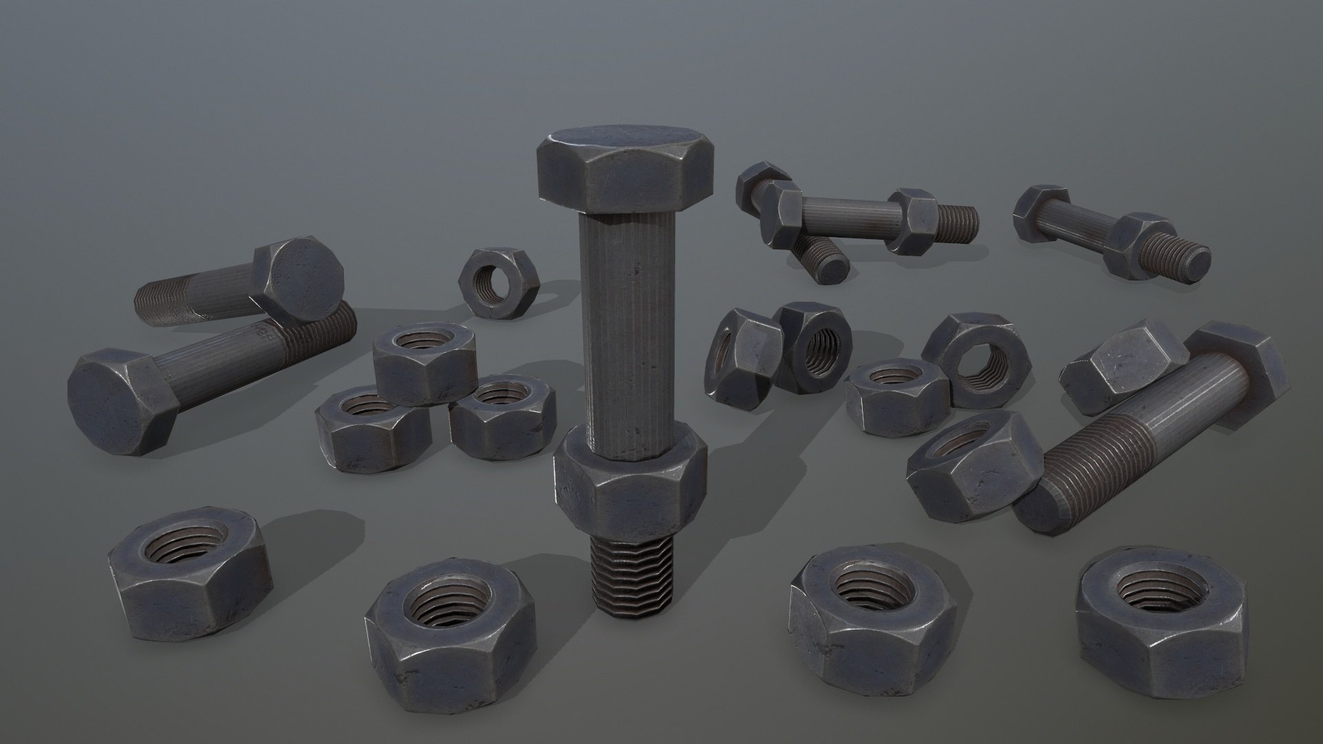 Bolts 3D model - TurboSquid 1521993