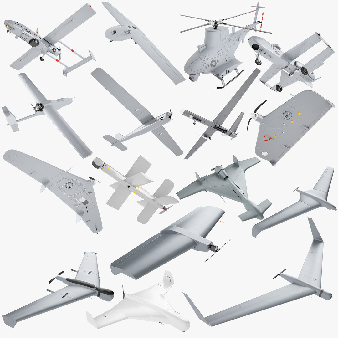 Kalashnikov uav drone 3D model - TurboSquid 1522036