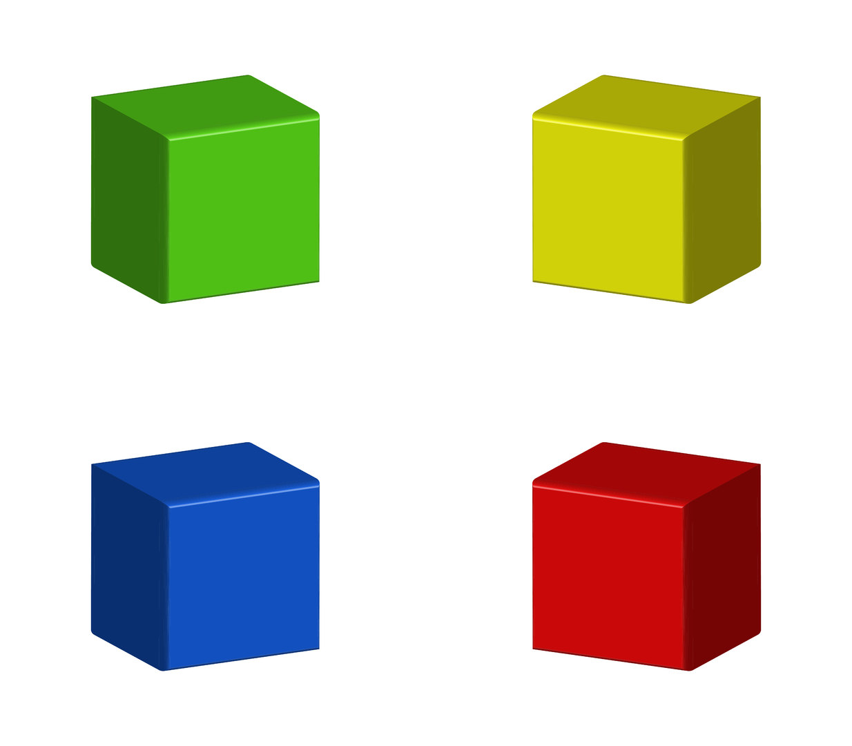 Shapes Encapsulated Postscript isometric cube vector