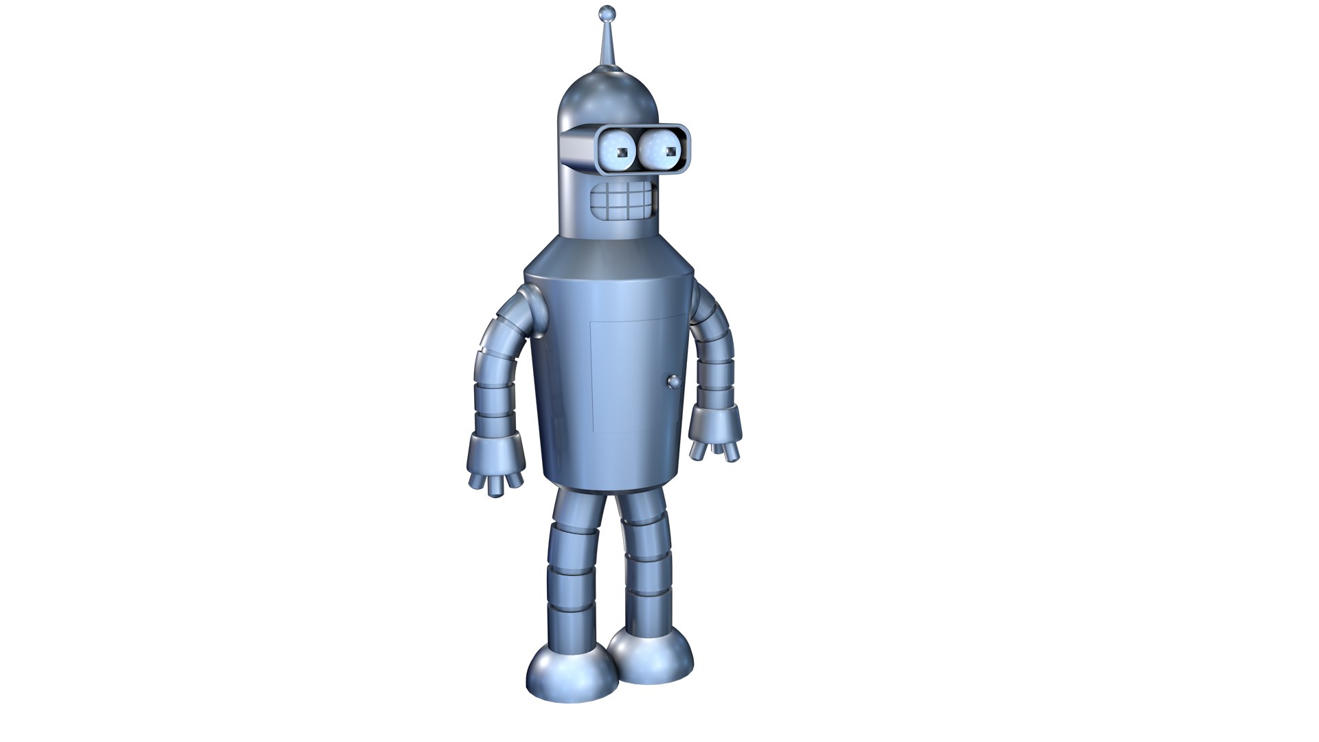 Robot futurama bender model - TurboSquid 1522397