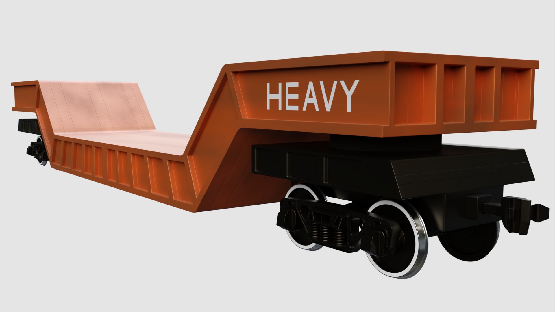 Heavy duty platform cargo model - TurboSquid 1522447