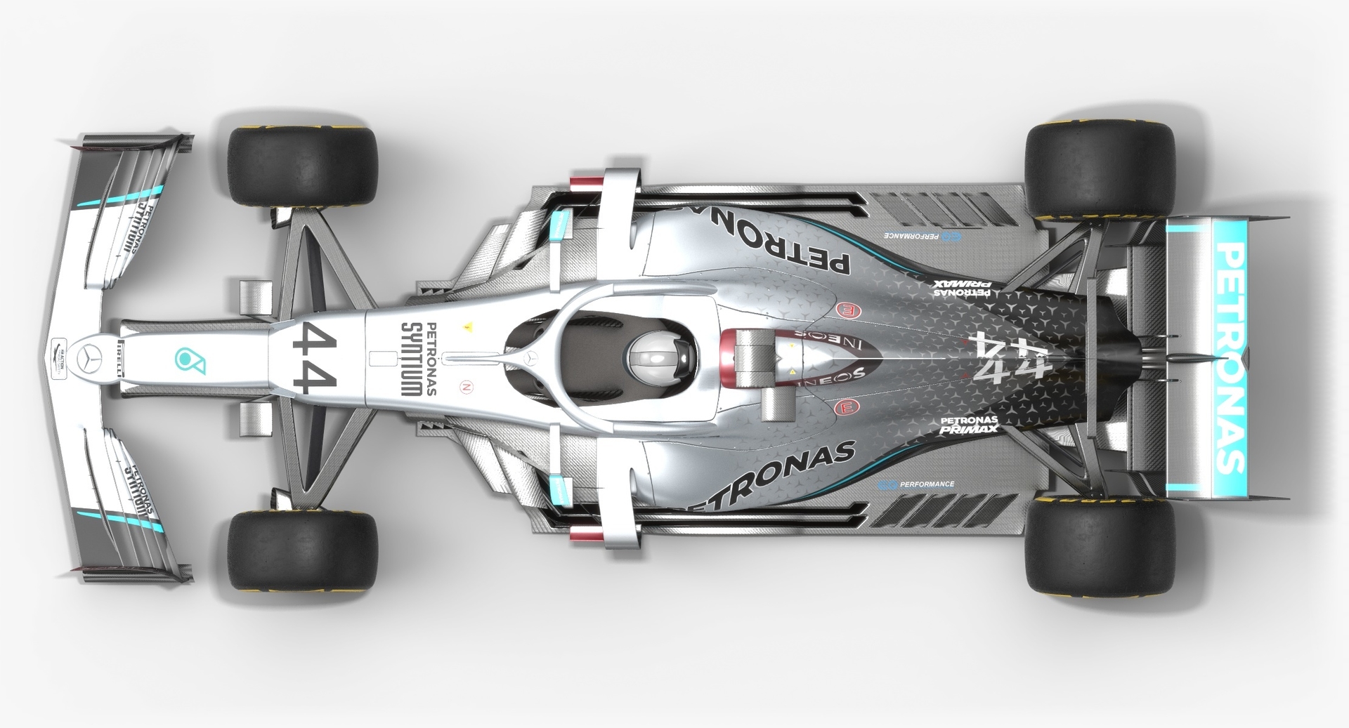 Mercedes f1 w11 formula 1 model - TurboSquid 1518501