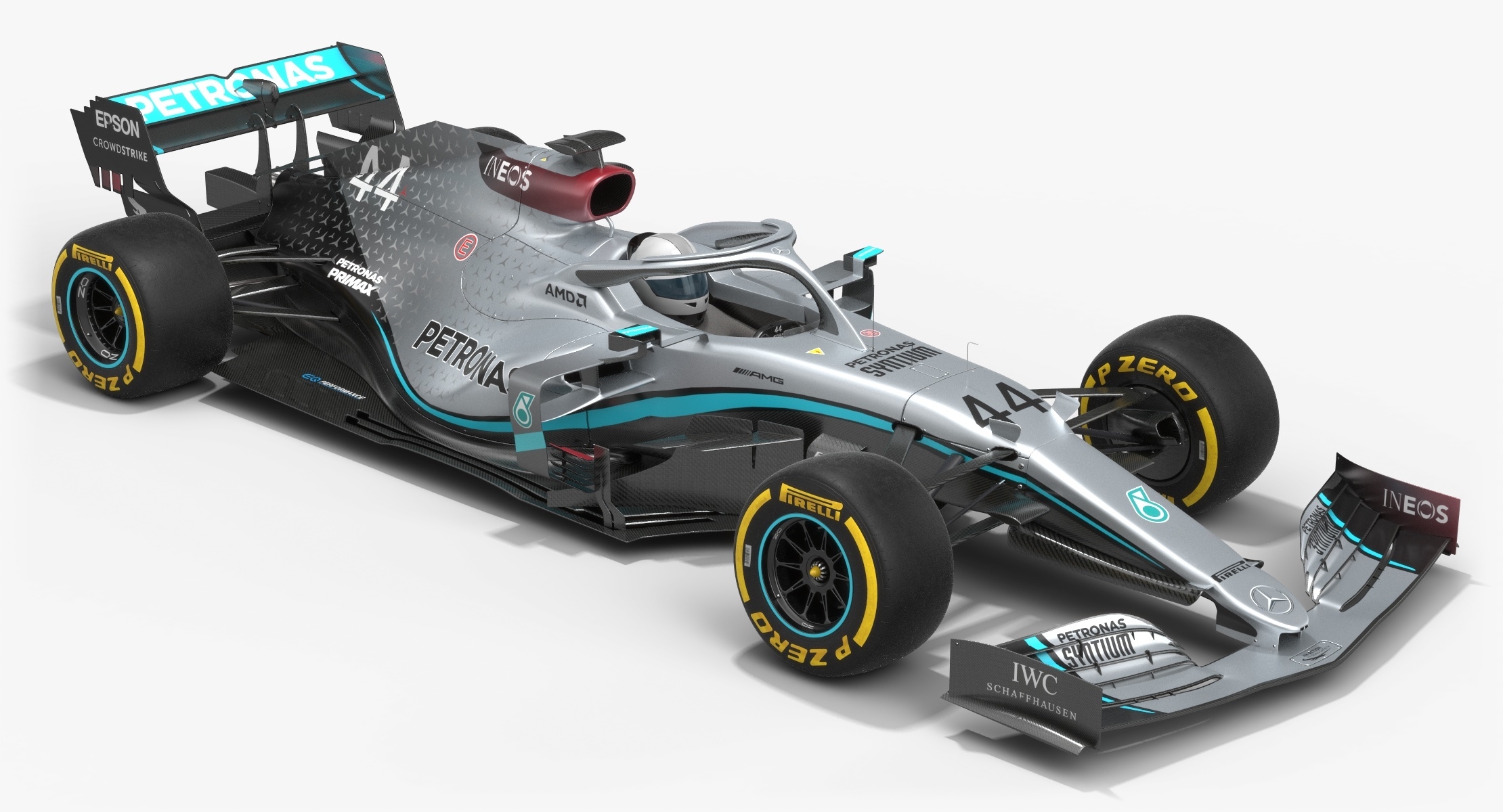 Mercedes f1 w11 formula 1 model - TurboSquid 1518501