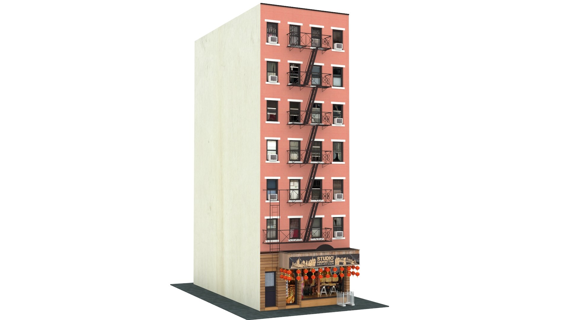 3D chinatown studio manhattan art - TurboSquid 1522544