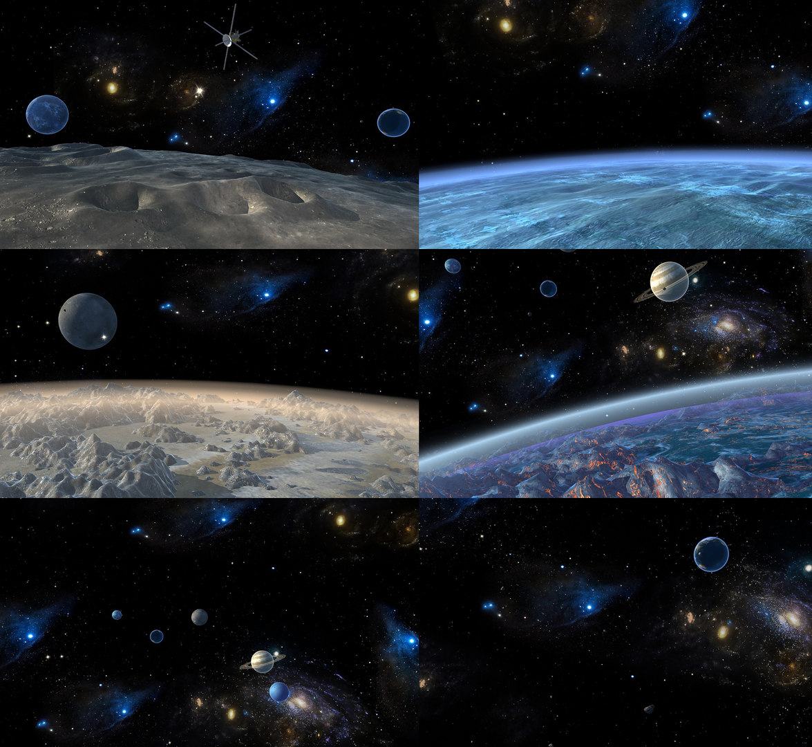 3D galaxy milky way - TurboSquid 1522654