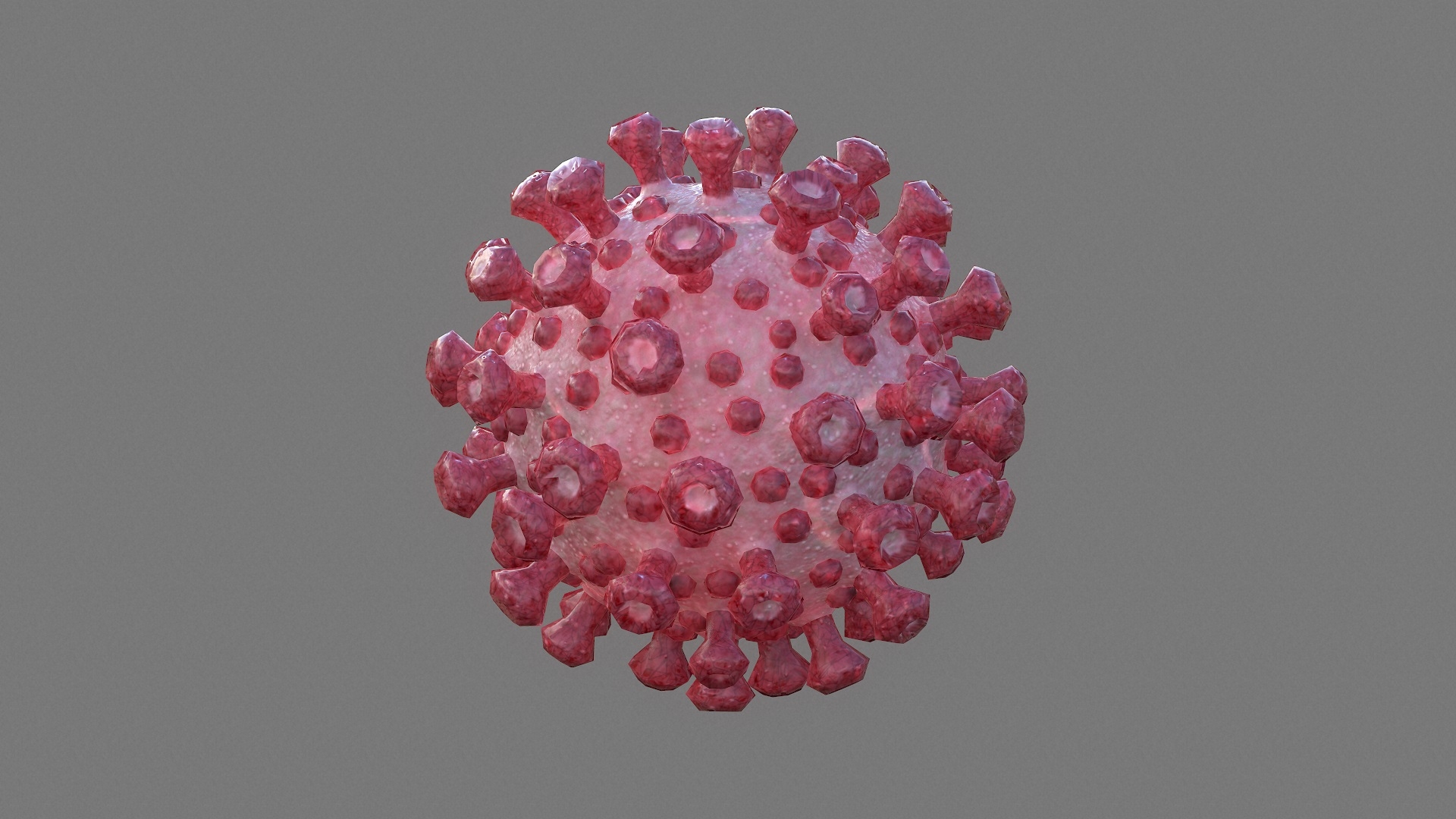 3D virus realtime gaming - TurboSquid 1522658