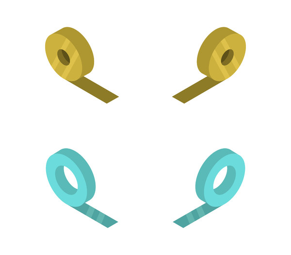 Shapes Encapsulated Postscript scotch isometric icon