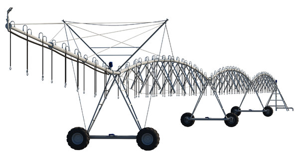 Center Pivot Irrigation System Modelo 3D - TurboSquid 1523086