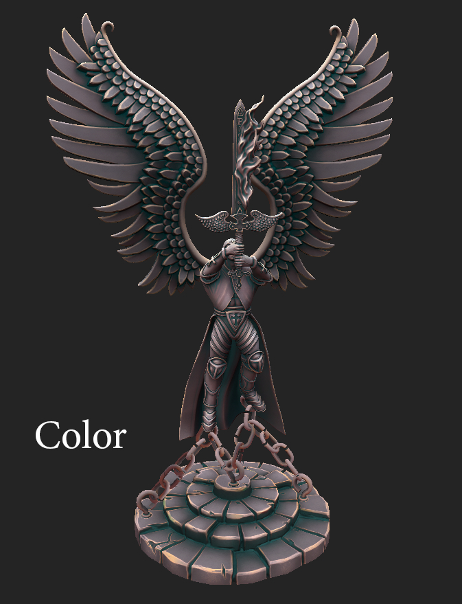 3D model statue archangel - TurboSquid 1523077