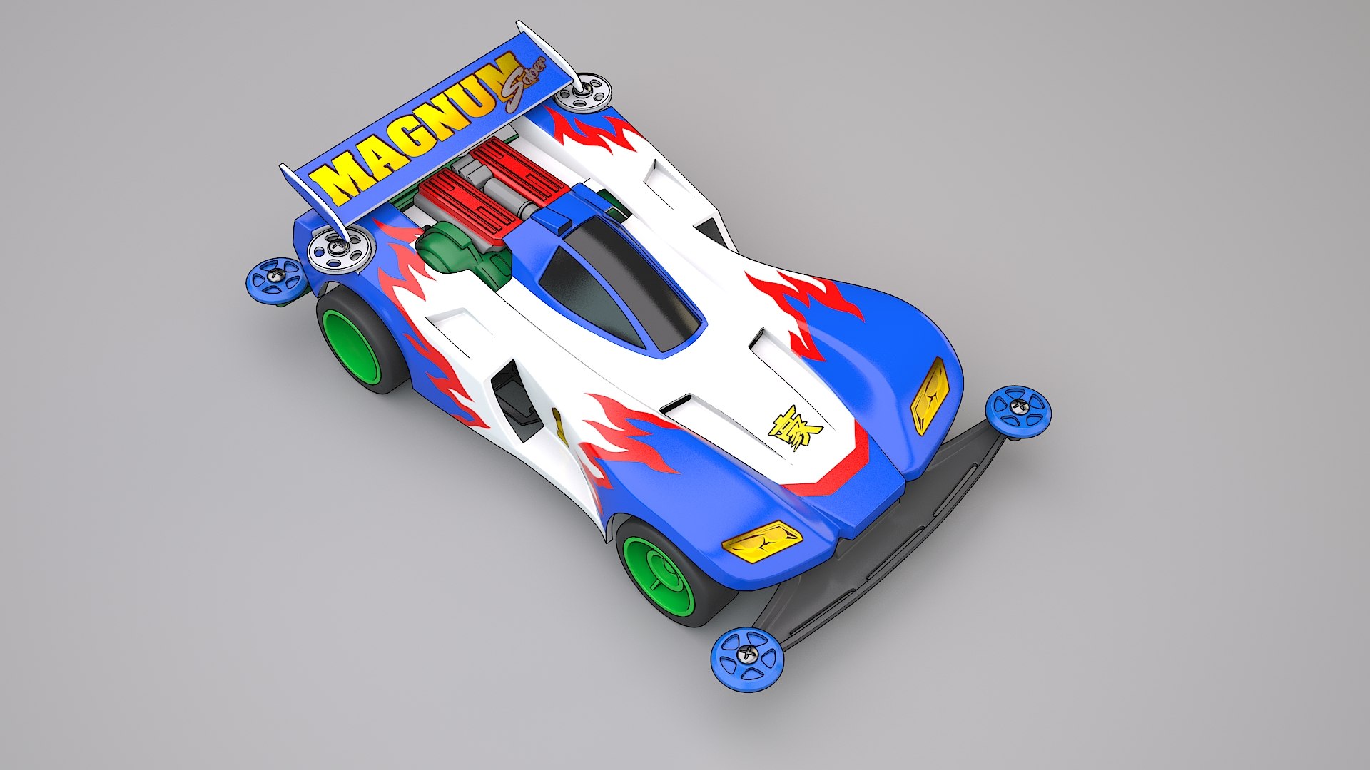 3d mini magnum saber chassis