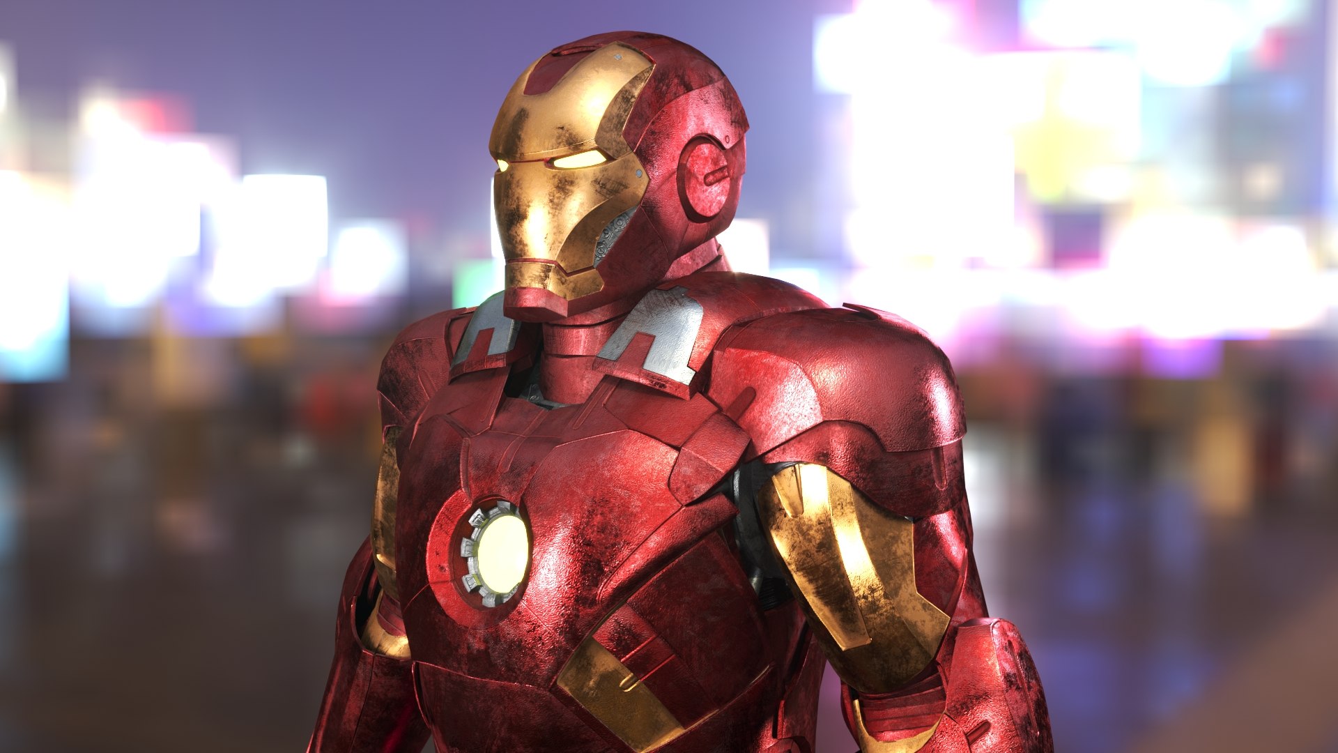 3D iron man mark vii model - TurboSquid 1523321