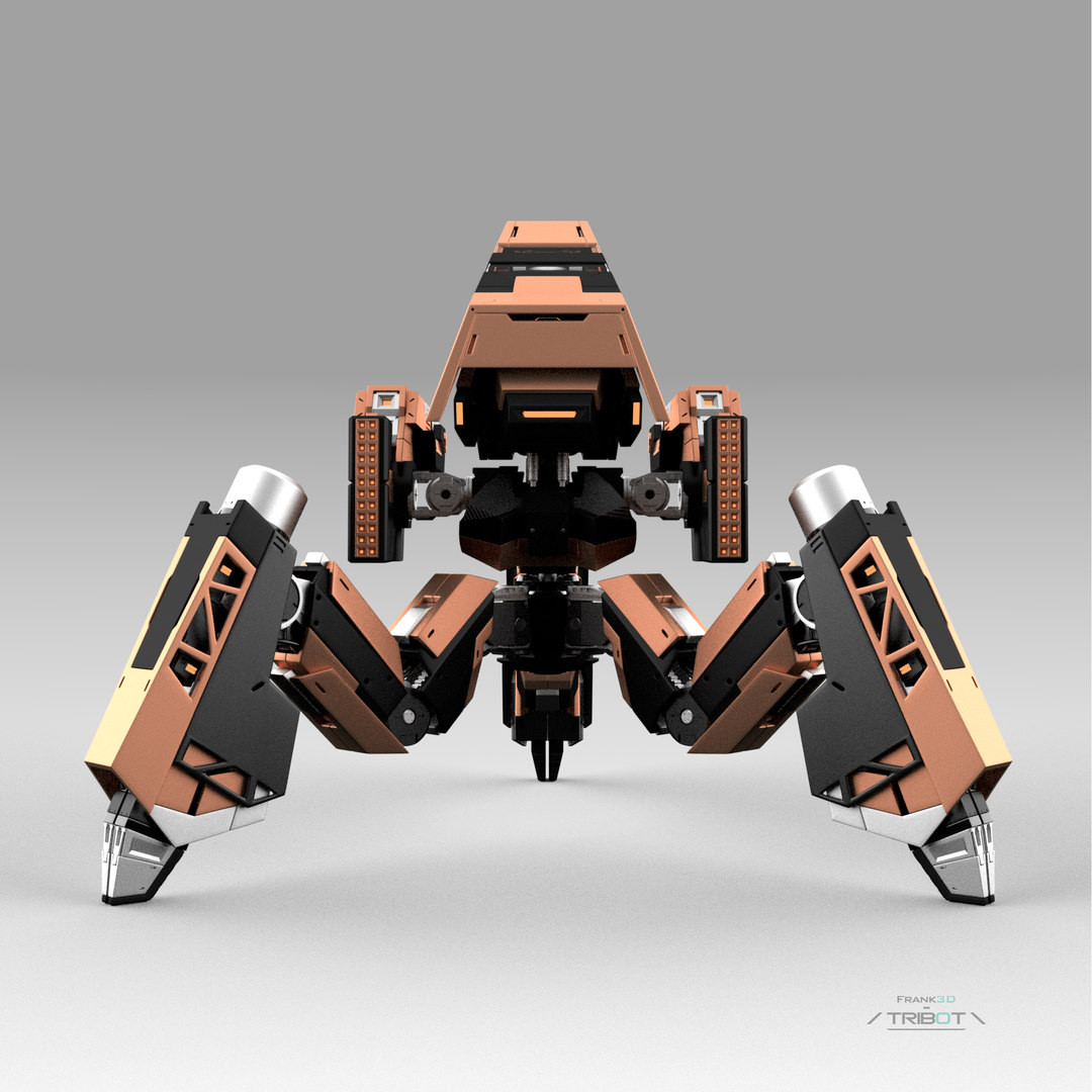 Robot tribot 112f 3D model - TurboSquid 1523285