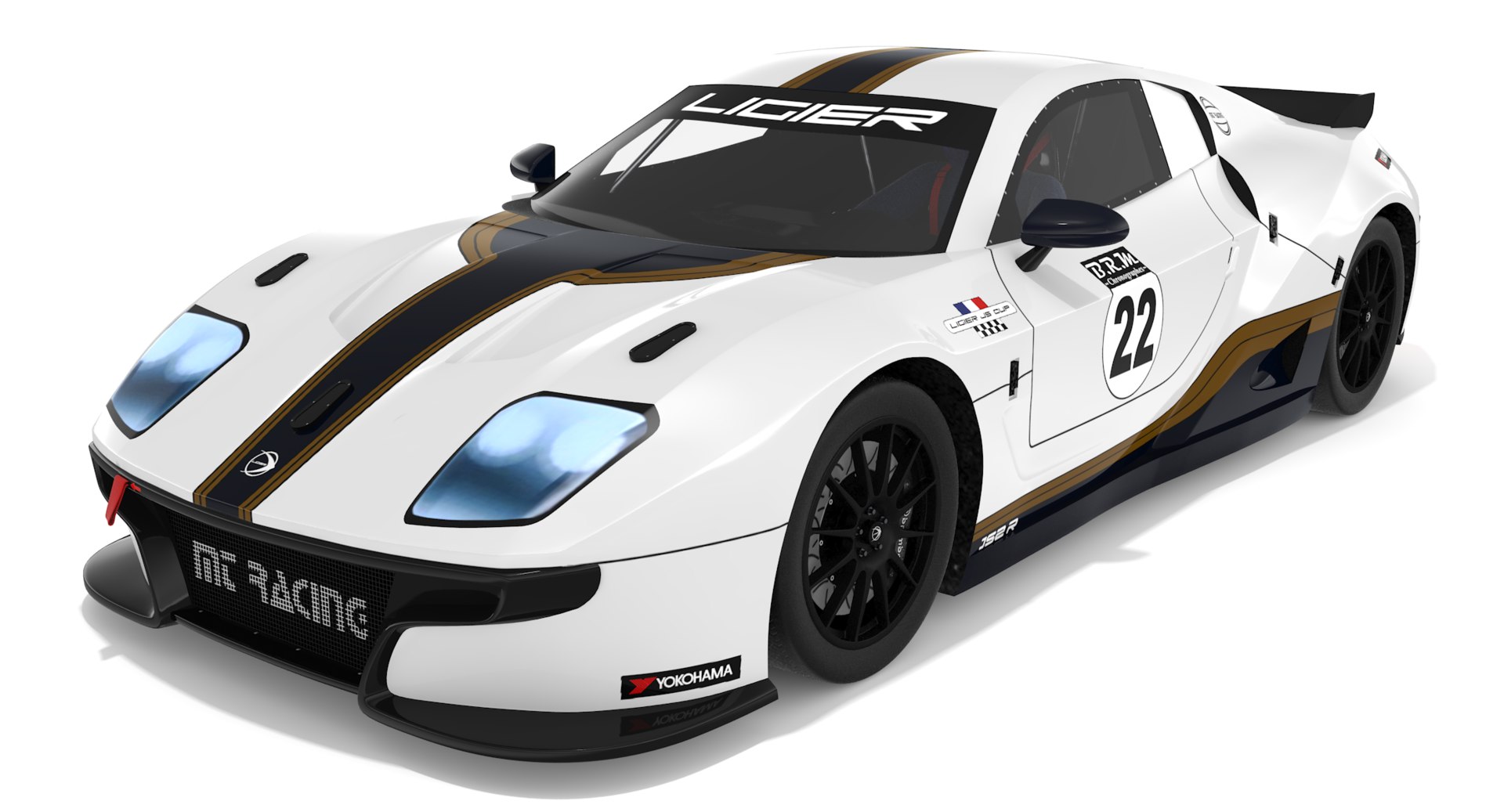 Ligier js2 r mt 3D model - TurboSquid 1523417