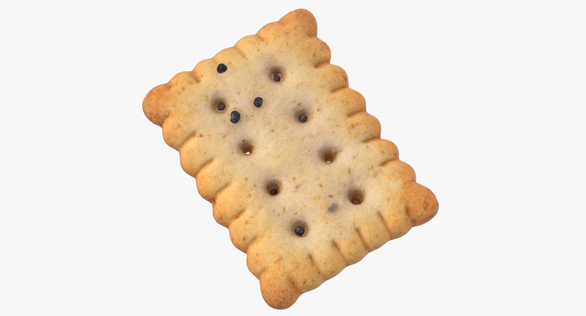 Cracker rectangular 01 3D model - TurboSquid 1523424