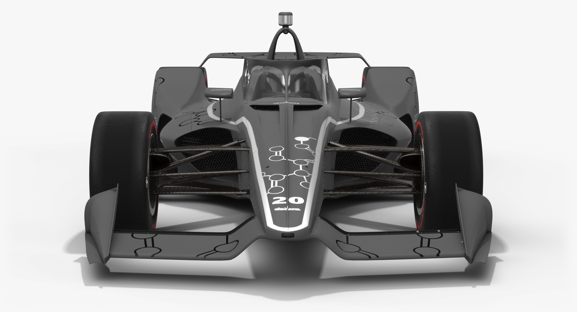 Indycar season 2020 aeroscreen 3D - TurboSquid 1449788