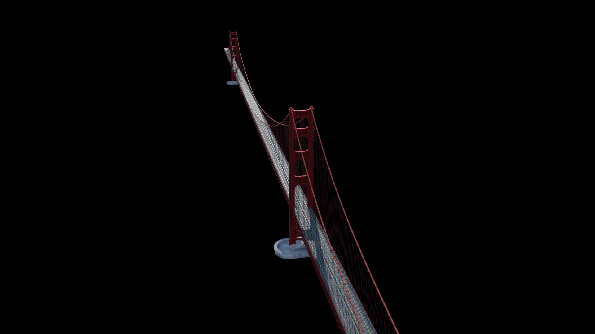 Free 3D golden gate model - TurboSquid 1523540