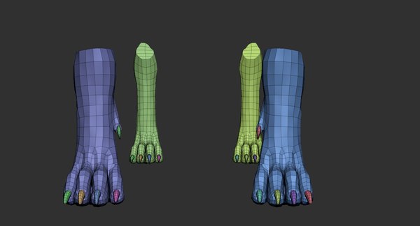 Dog paw 3D model - TurboSquid 1523945