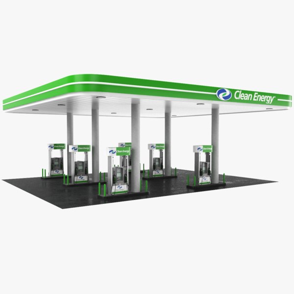 Gas Station 3D Models for Download | TurboSquid
