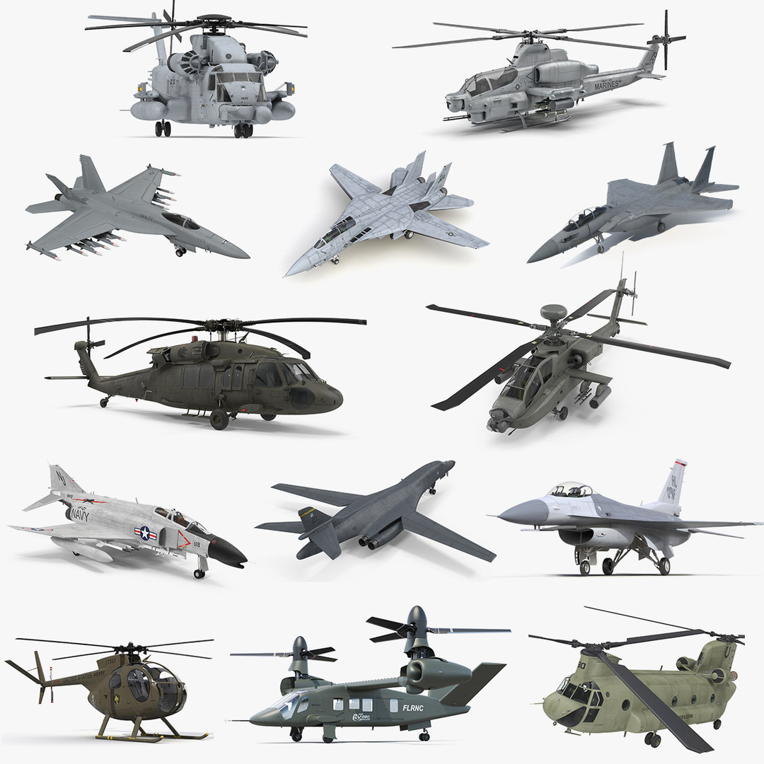 3D military aircrafts 3 - TurboSquid 1524586