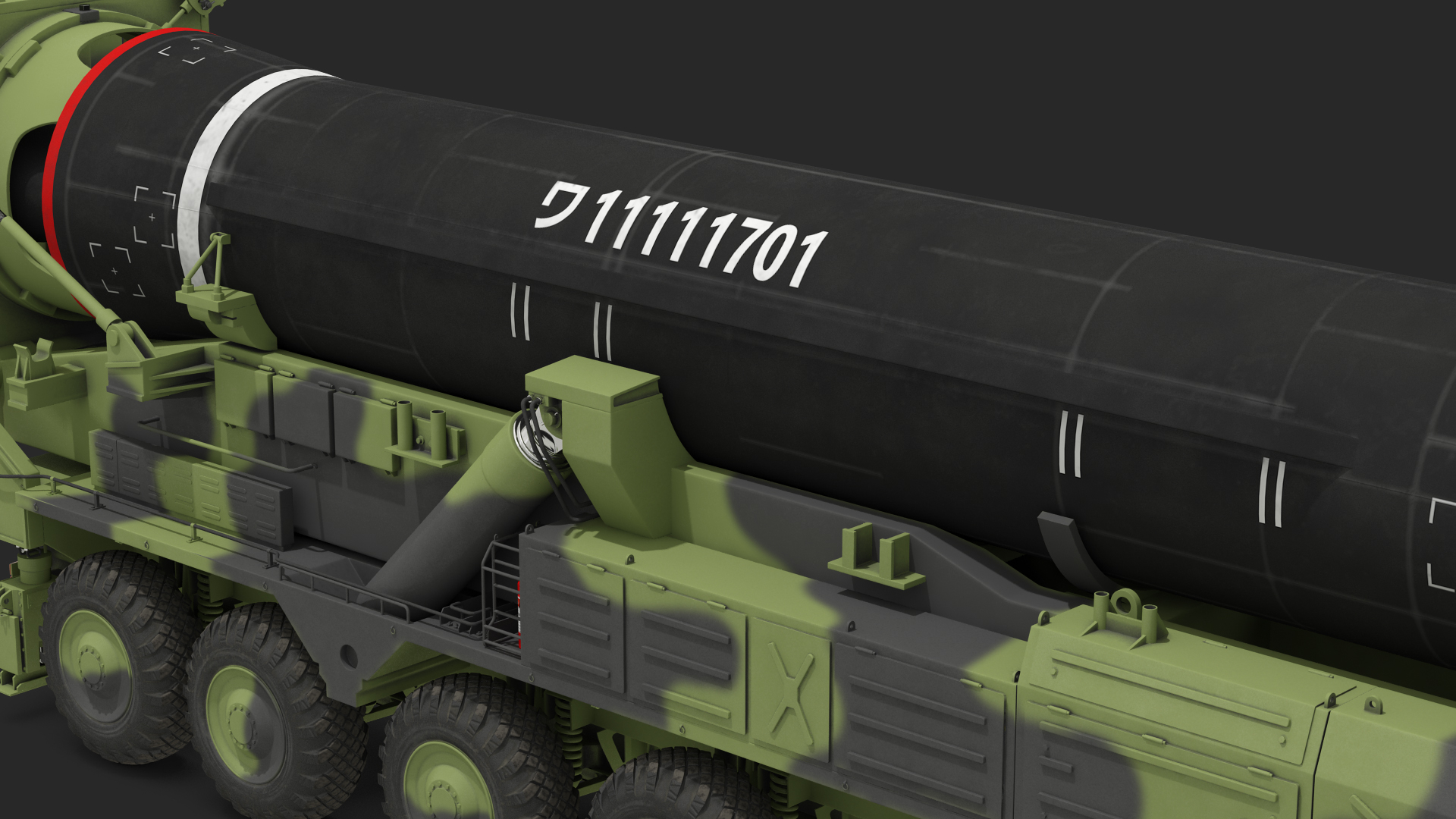 Hwasong-15 transporter erector vehicle 3D - TurboSquid 1524518