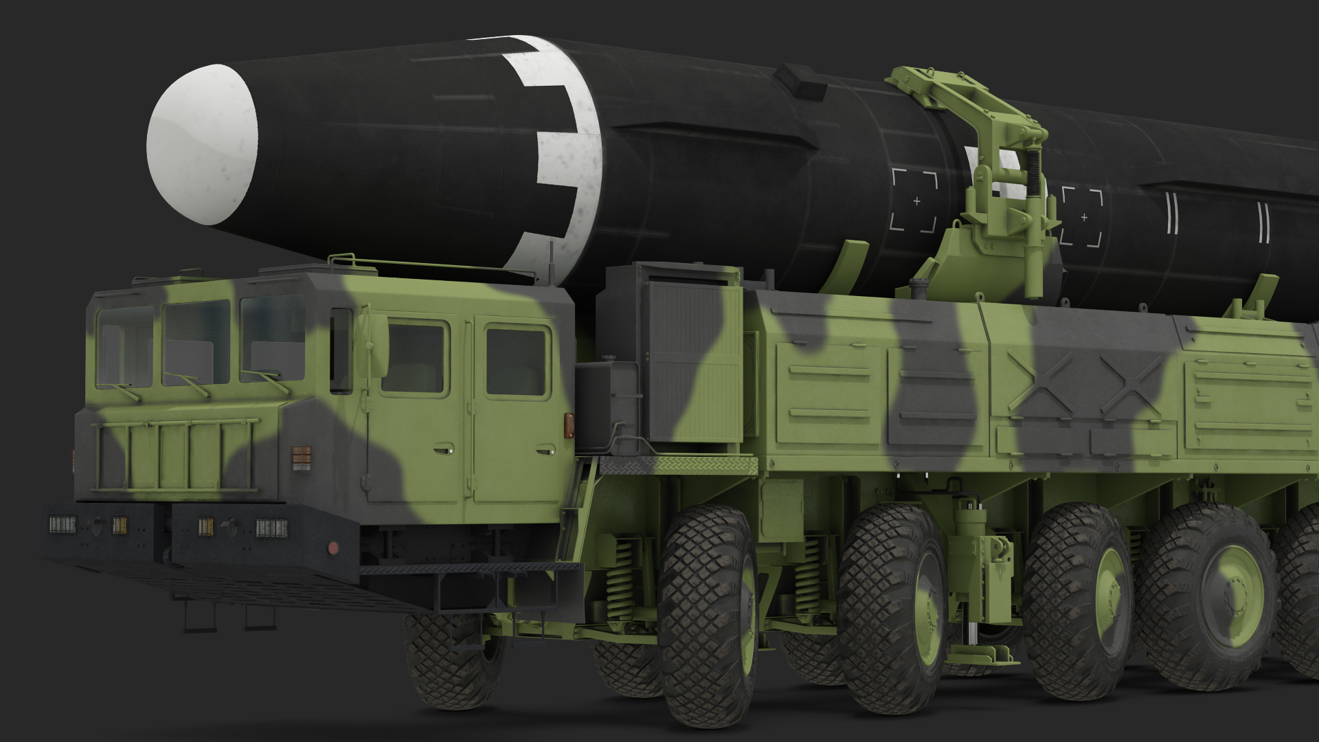 Hwasong-15 transporter erector vehicle 3D - TurboSquid 1524518