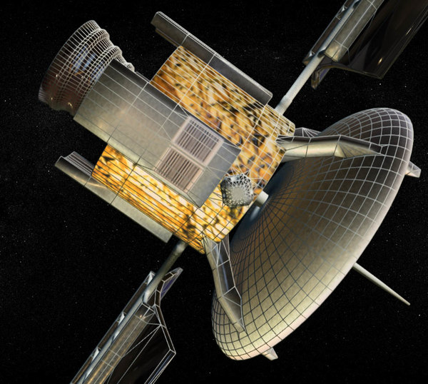 space probe 3d model