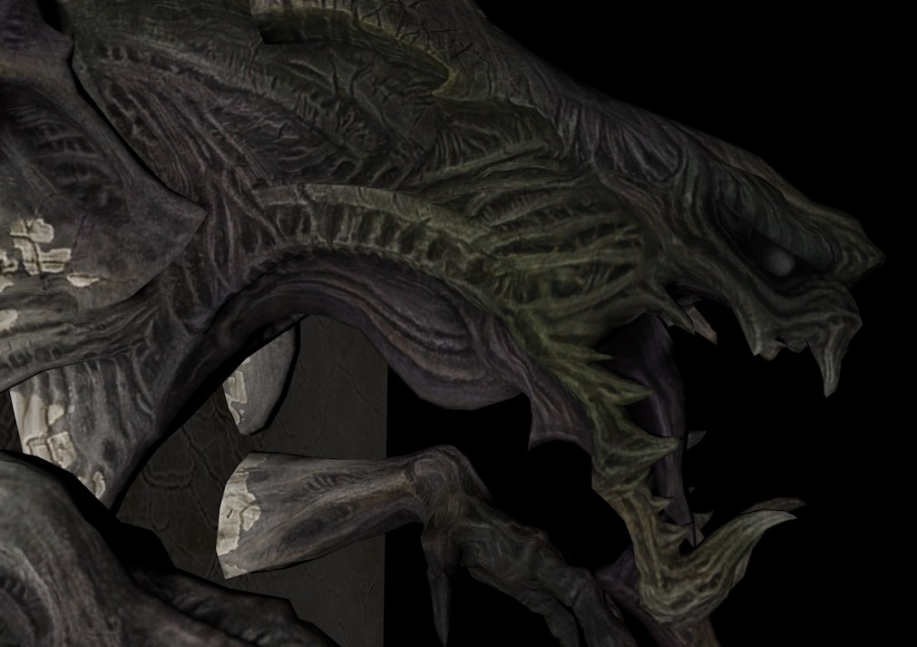 Monster wall 3D model - TurboSquid 1524893