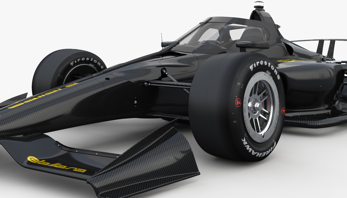 Dallara dw12 aeroscreen oval model - TurboSquid 1525119