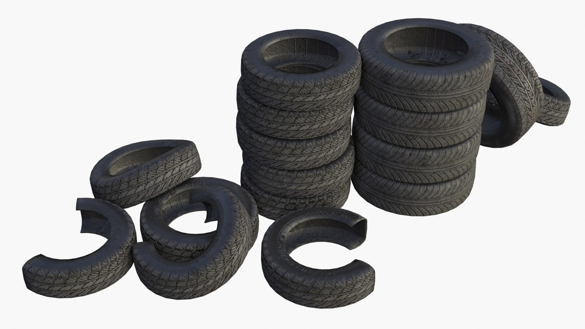 Assets car tires 3D model - TurboSquid 1525201