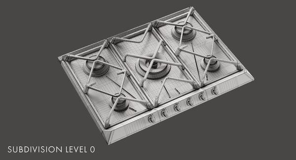 3D realistic hob 1 collections - TurboSquid 1525242