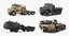 3D model military trucks 2 collction - TurboSquid 1525560