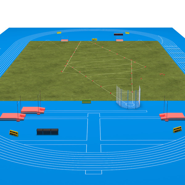 Track And Field 3D Models for Download | TurboSquid