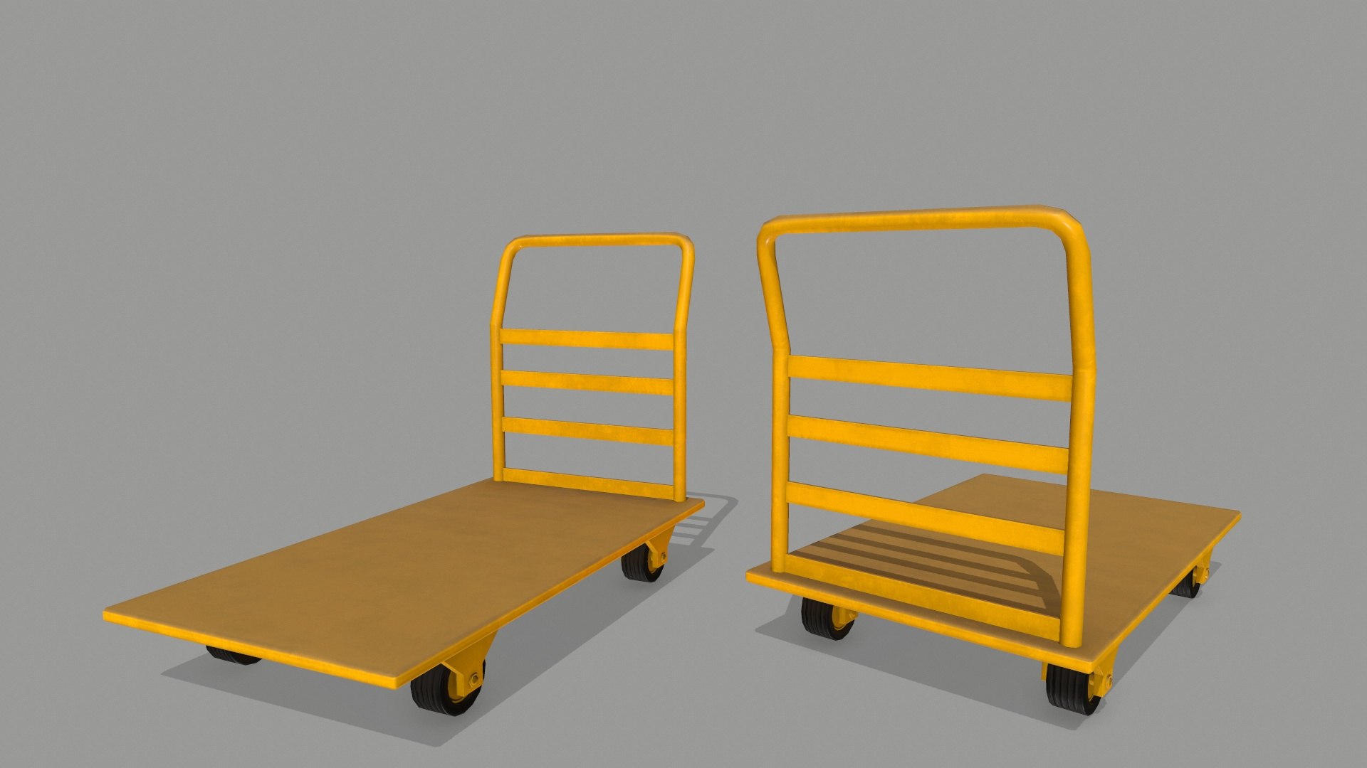 Trolley 2 3D model - TurboSquid 1525731
