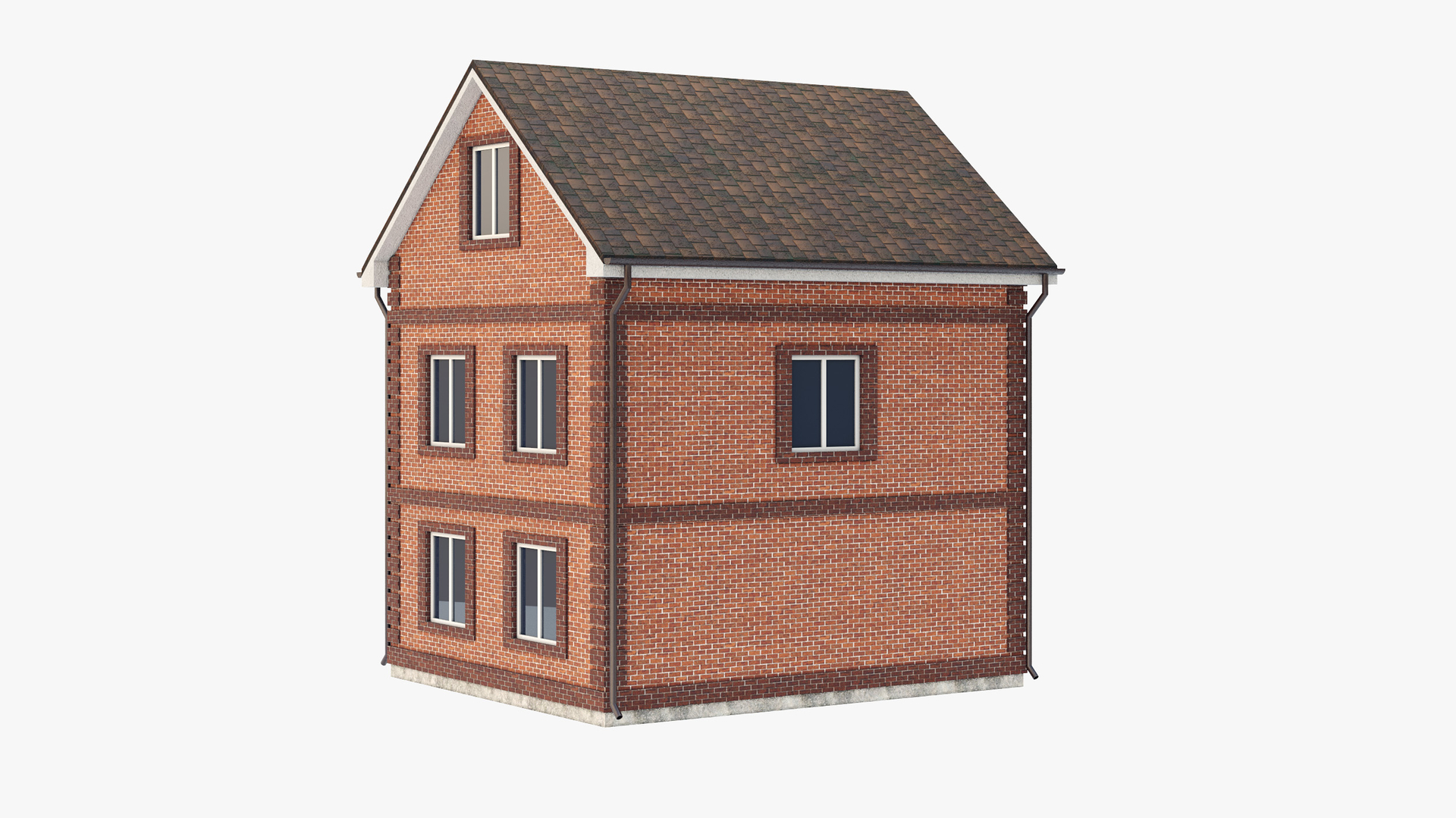 Brick house 3D model - TurboSquid 1525999
