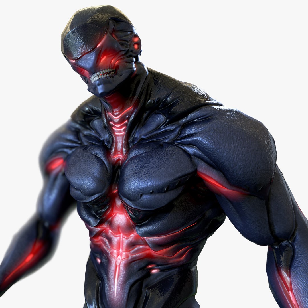 3D heavy bio mutant model - TurboSquid 1526000