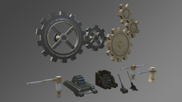 3D Lever Models | TurboSquid