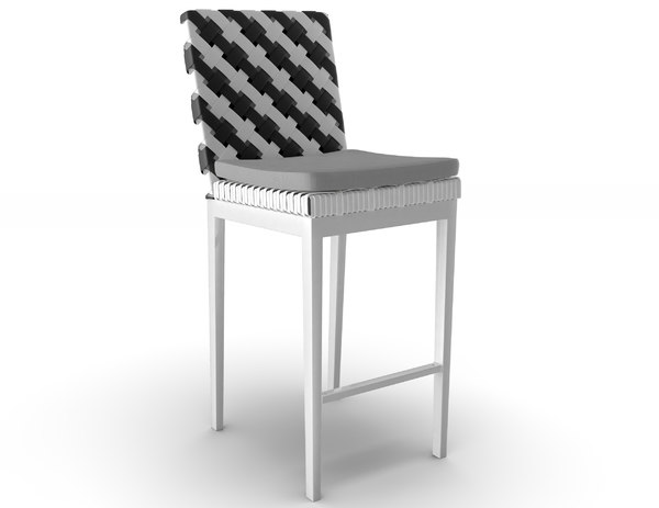 Realistic bar stool 3D model - TurboSquid 1526100