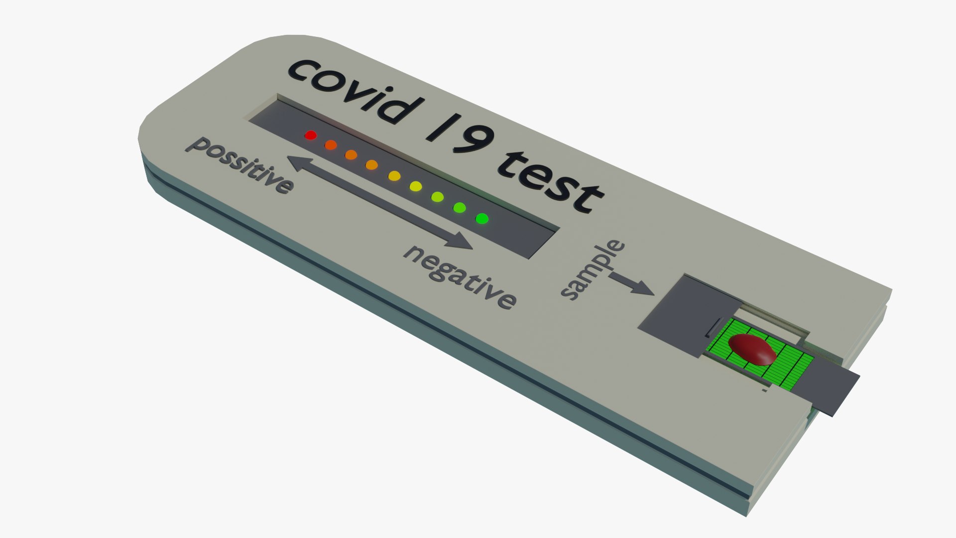 Covid19 test kit model - TurboSquid 1526325