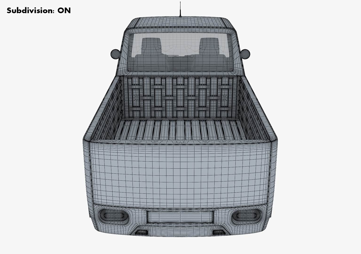 Kei truck concept retro 3D model - TurboSquid 1526584