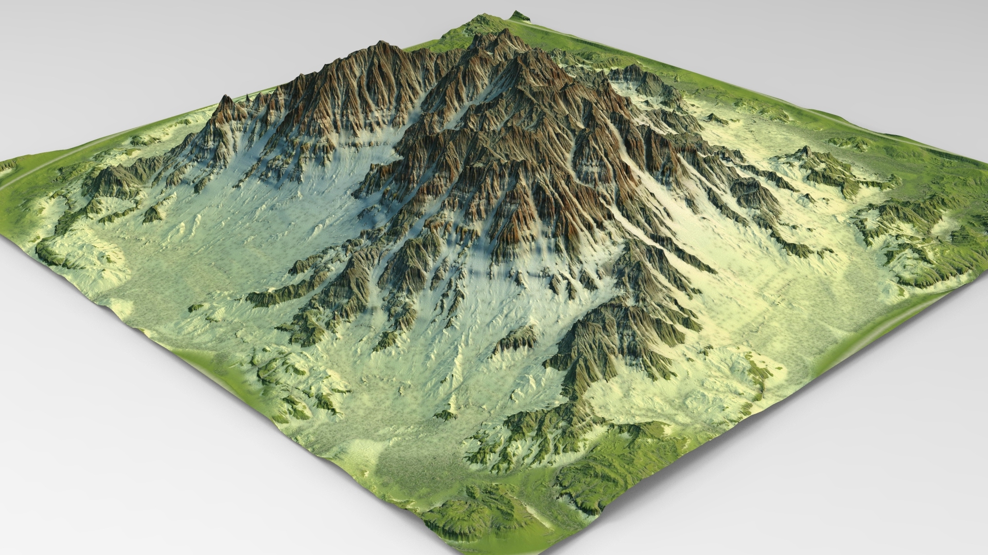 3D terrain maps - TurboSquid 1527029