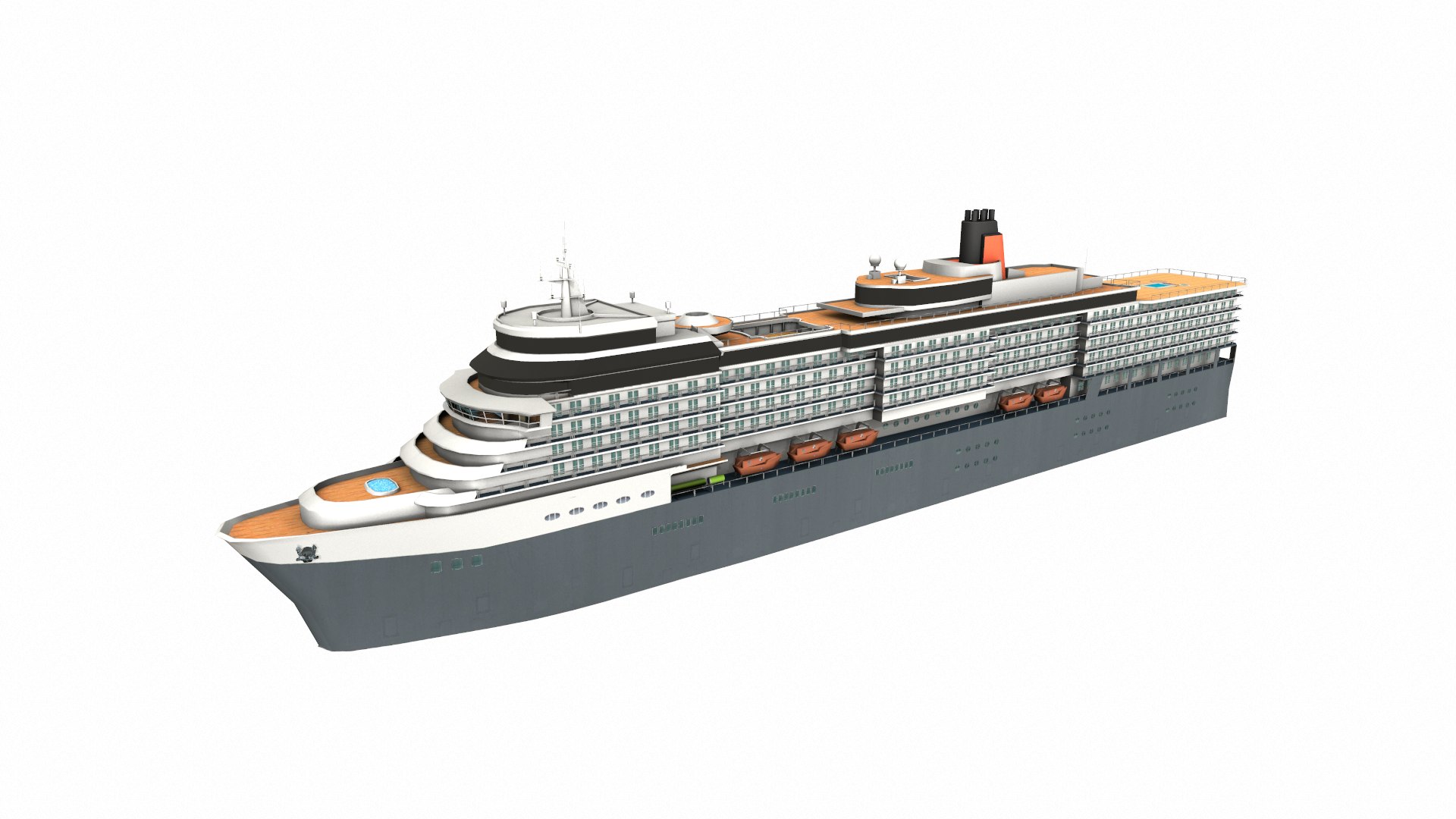 3D model ship cruise - TurboSquid 1527167