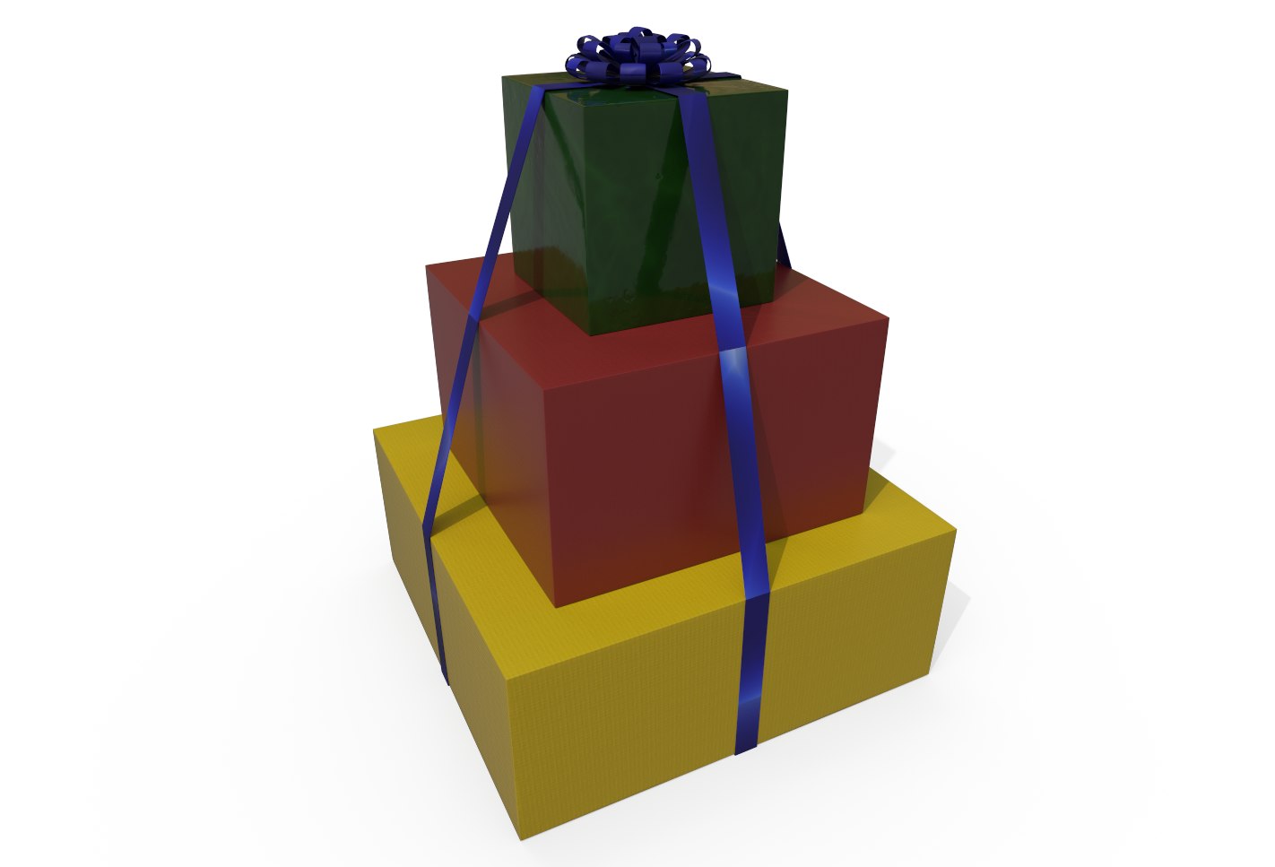 3D gift set presentation - TurboSquid 1527958