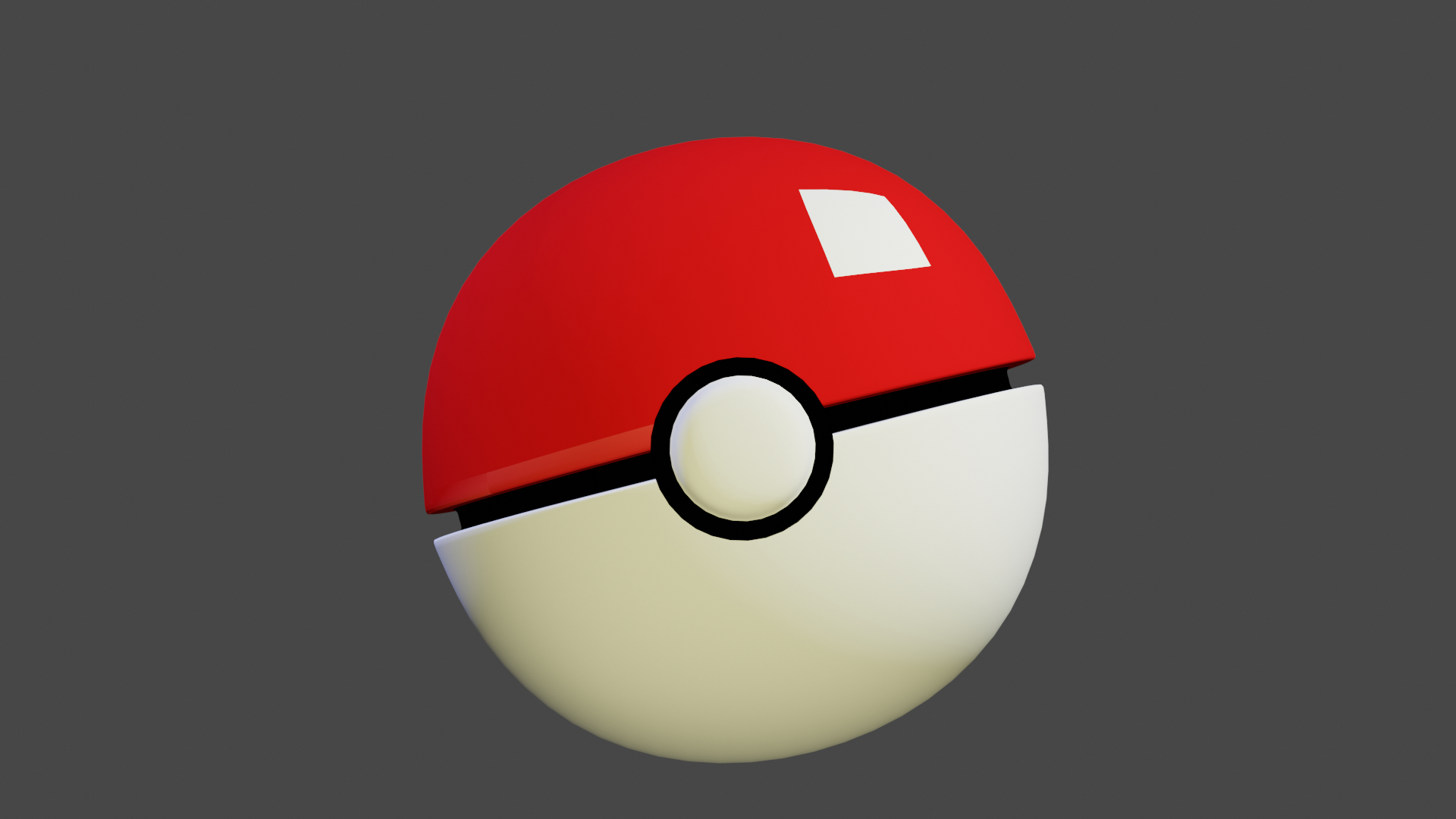Pokeball blender 3D - TurboSquid 1528309