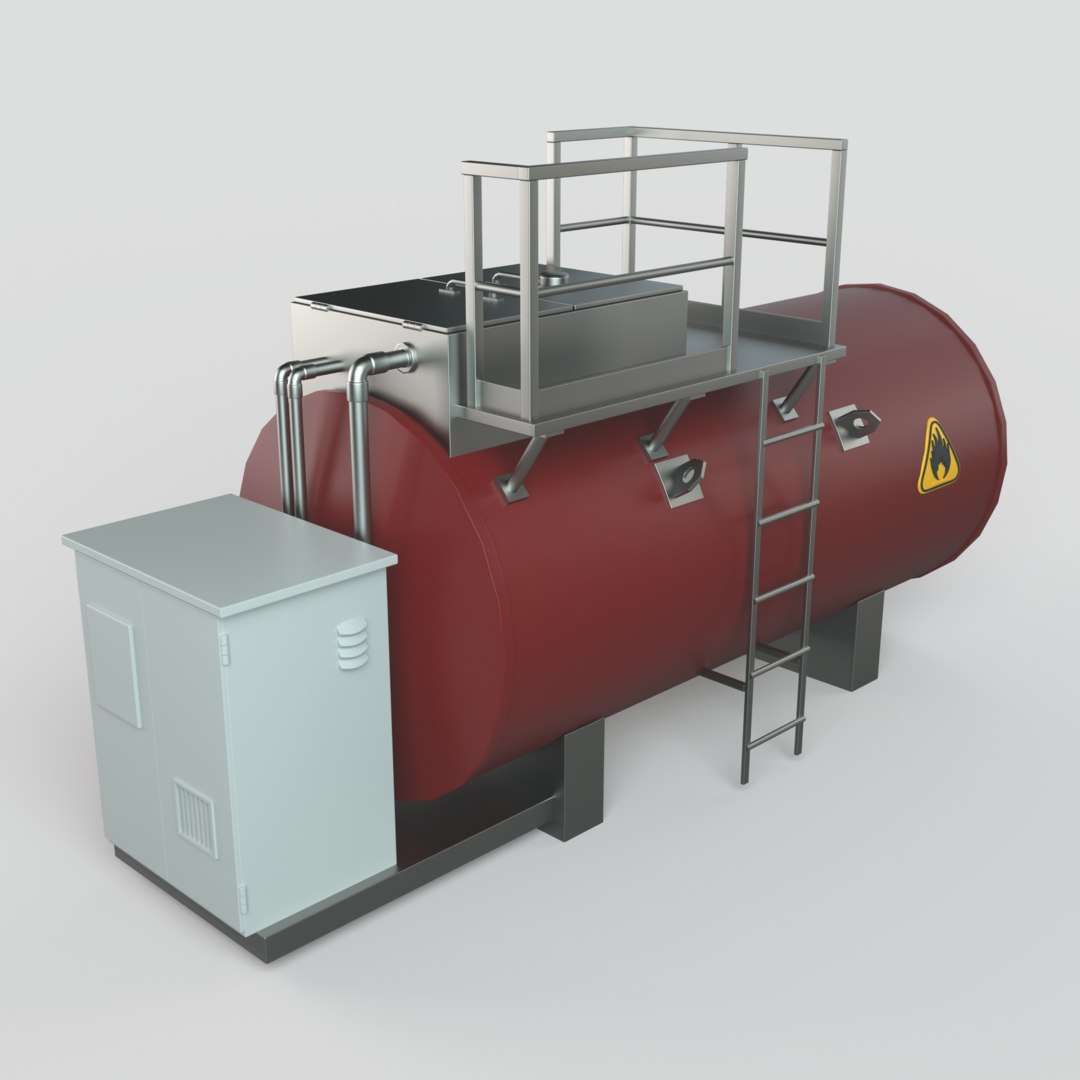 Storage Tank 3d Model Turbosquid 1528546